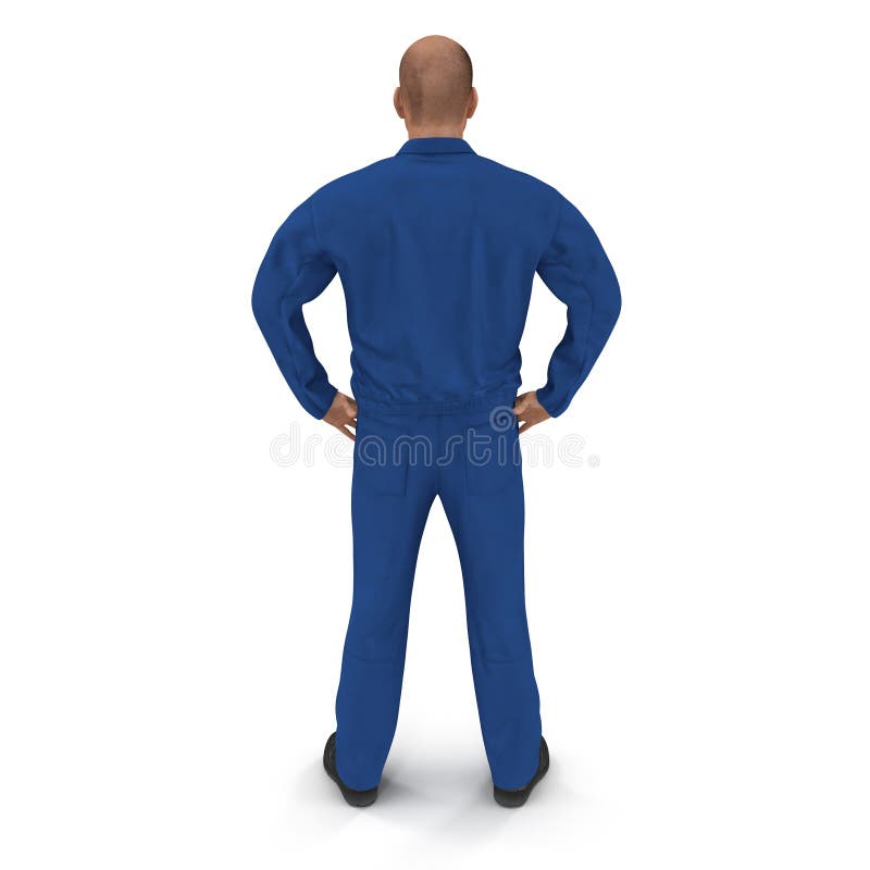 Blue Coverall Stock Illustrations – 503 Blue Coverall Stock ...