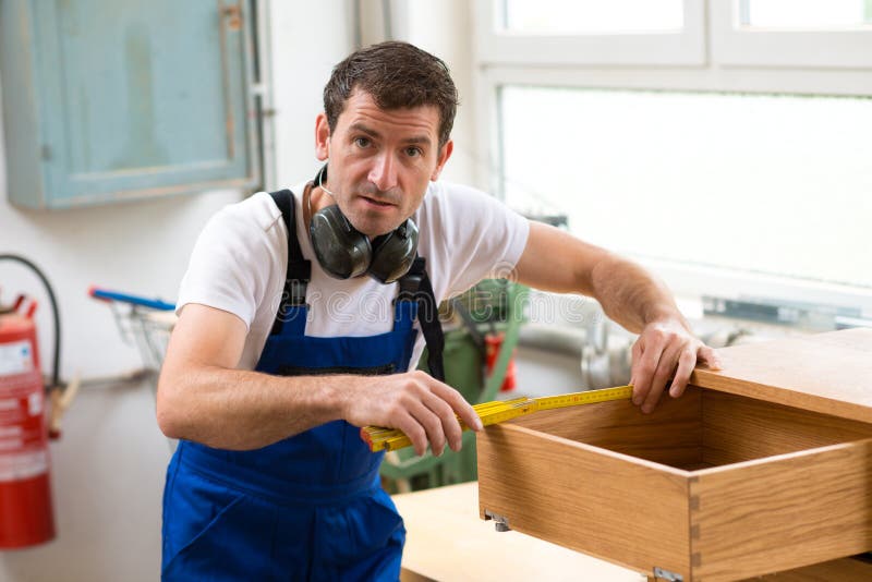 Worker in a Carpenter S Workshop Stock Photo - Image of mechanic ...
