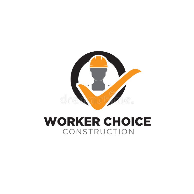 Worker Choice Logo Designs Modern for Construction Logo Service Stock ...