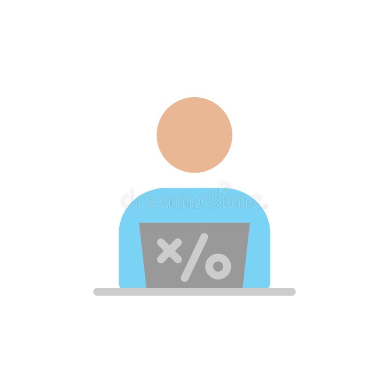 Worker Colored Icon. Simple Colored Element Illustration. Worker ...