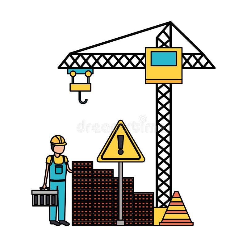 Toolbox Bricks Crane City Stock Illustrations – 11 Toolbox Bricks Crane ...