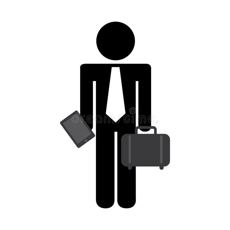 Worker design stock vector. Illustration of figure, manager - 45104010