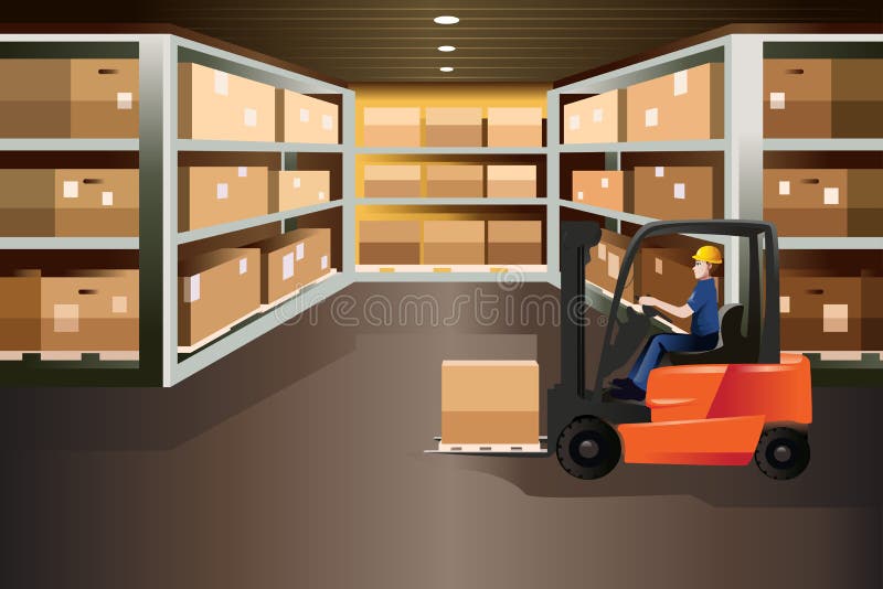 Forklift Driver Cartoon Stock Illustrations – 407 Forklift Driver ...