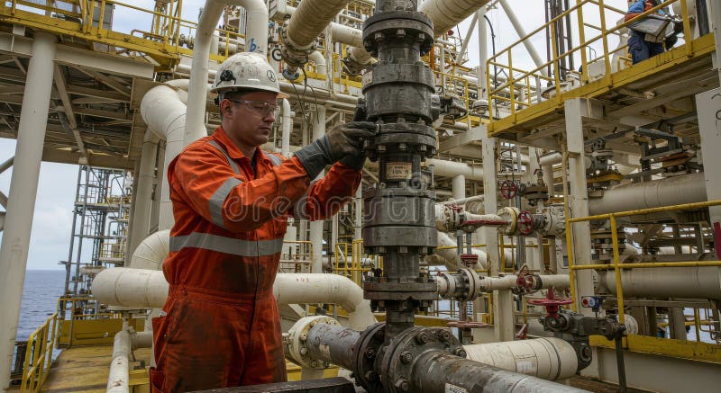 The Worker is Engaged in the Maintenance and Control of Processes at ...