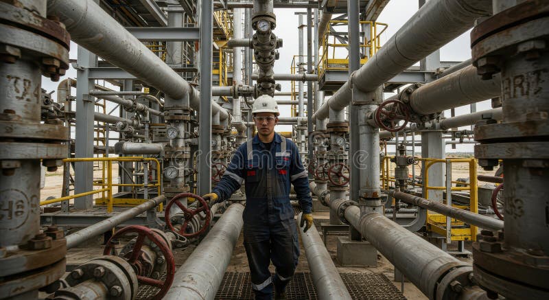 The Worker is Engaged in the Maintenance and Control of Processes at ...