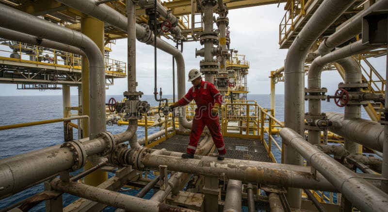 The Worker is Engaged in the Maintenance and Control of Processes at ...