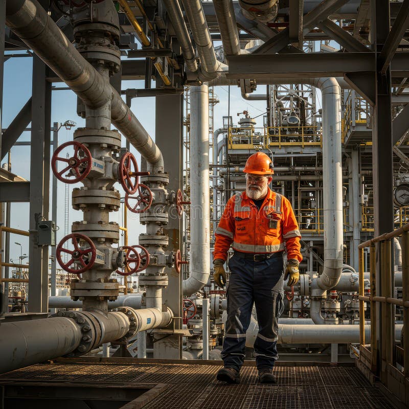 The Worker is Engaged in the Maintenance and Control of Processes at ...