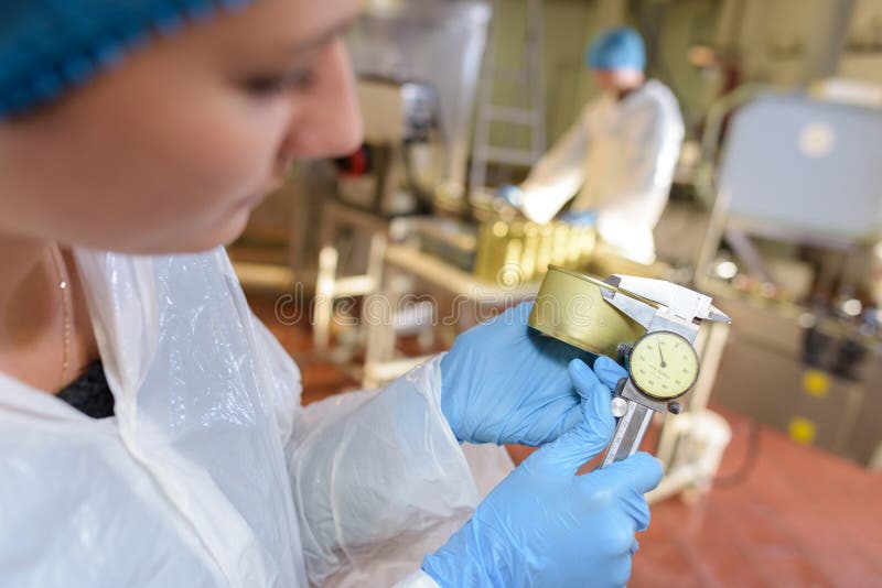 Worker of a factory stock image. Image of industrial - 123021169