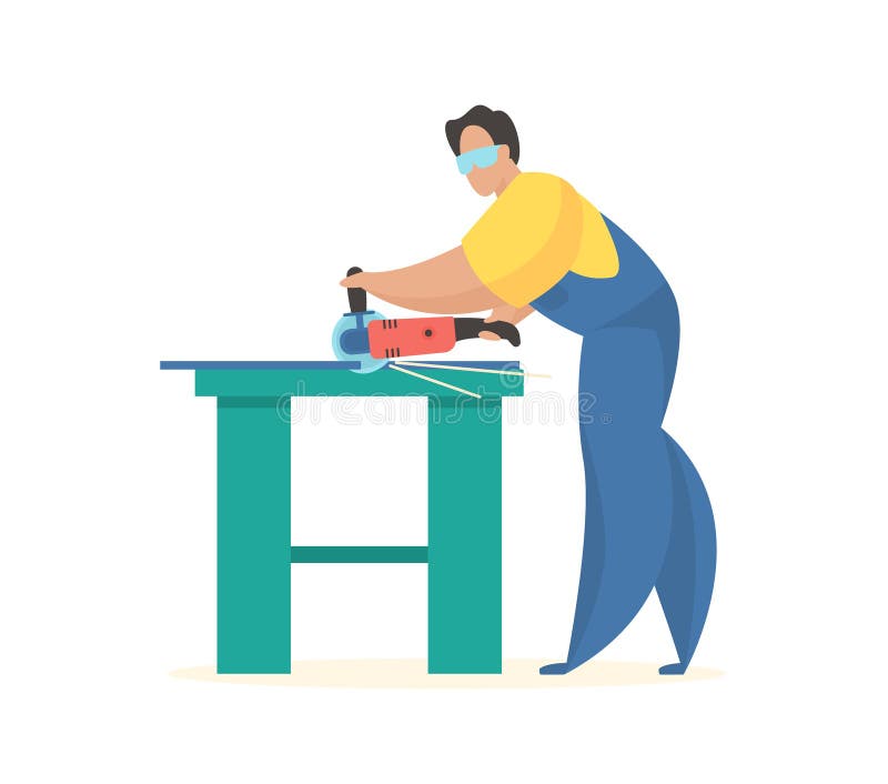 Grinder Man Work Stock Illustrations – 703 Grinder Man Work Stock ...