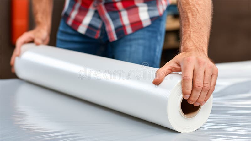 Plastic Film Manufacturing Process Stock Illustrations – 343 Plastic ...