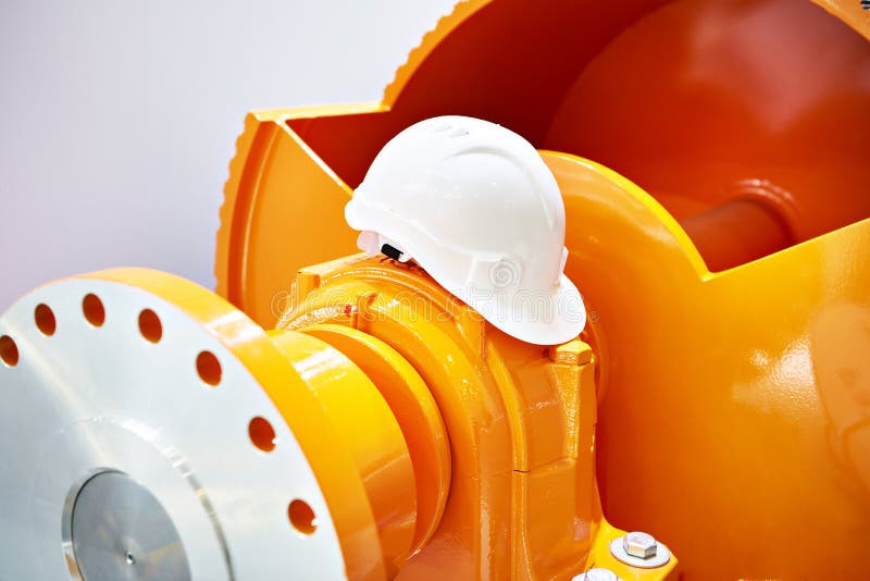 Worker Helmet and Mining Equipment Stock Photo - Image of helmet ...