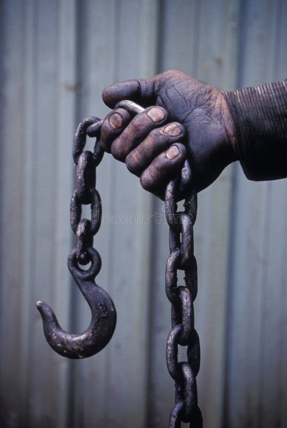 Worker holding hook stock image. Image of links, manual - 7748763