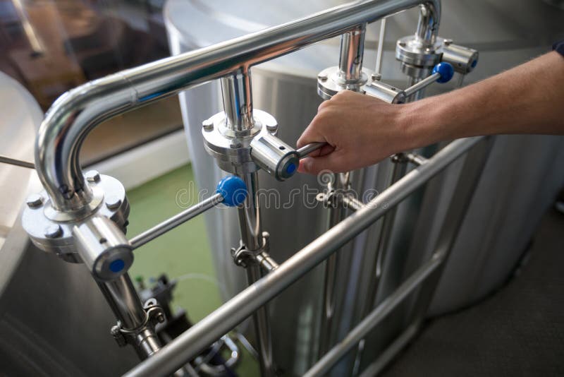 Metallic Handle of an Old Door Stock Image - Image of house, gate ...