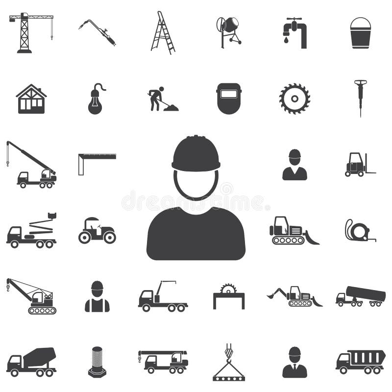 Construction Workforce Icons Stock Illustrations – 88 Construction ...