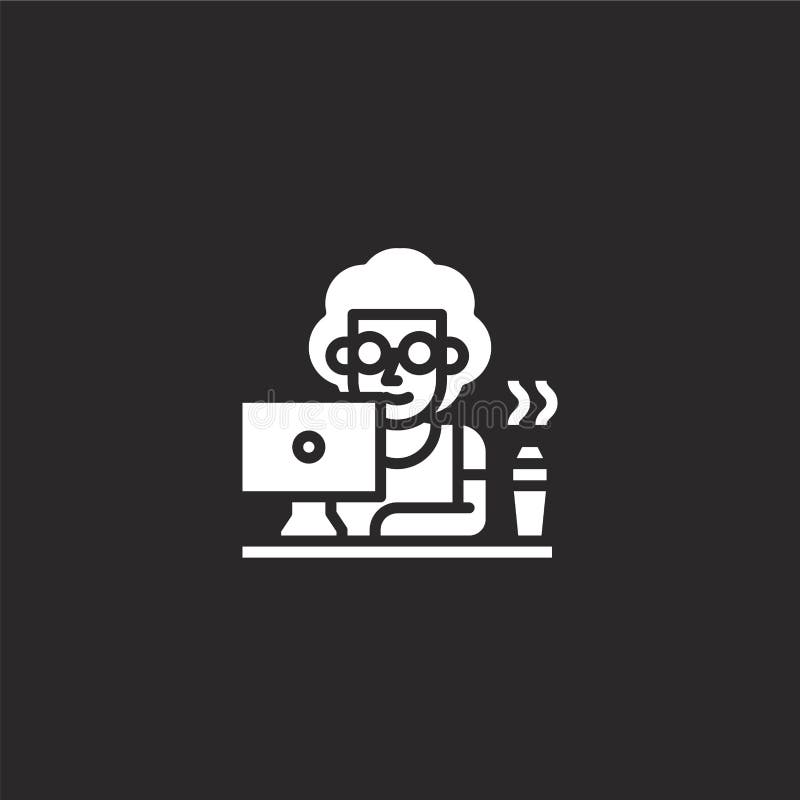 Worker Icon. Filled Worker Icon for Website Design and Mobile, App ...