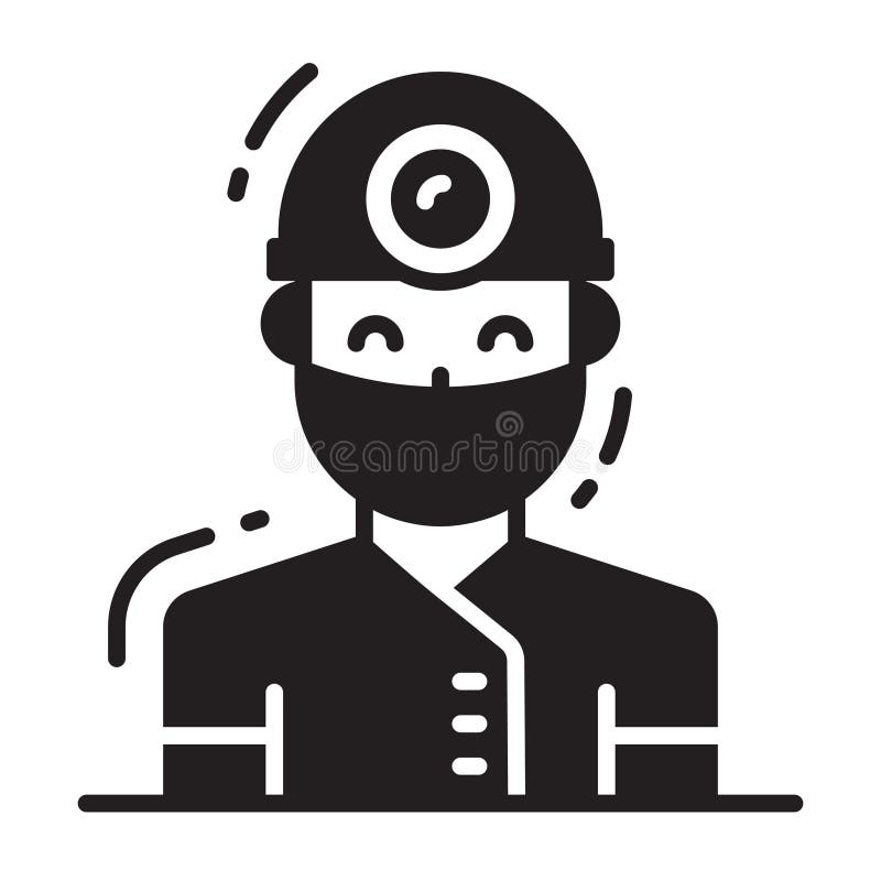 Worker Icon, Single Avatar Vector Illustration Stock Vector ...