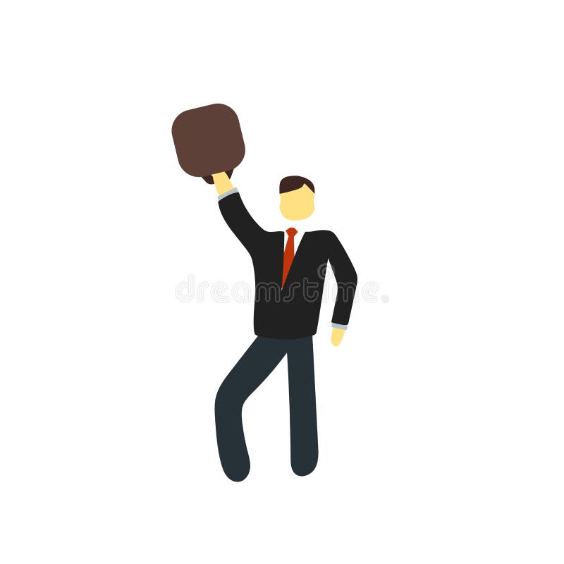 Worker Icon Vector Isolated on White Background, Worker Sign , Standing ...