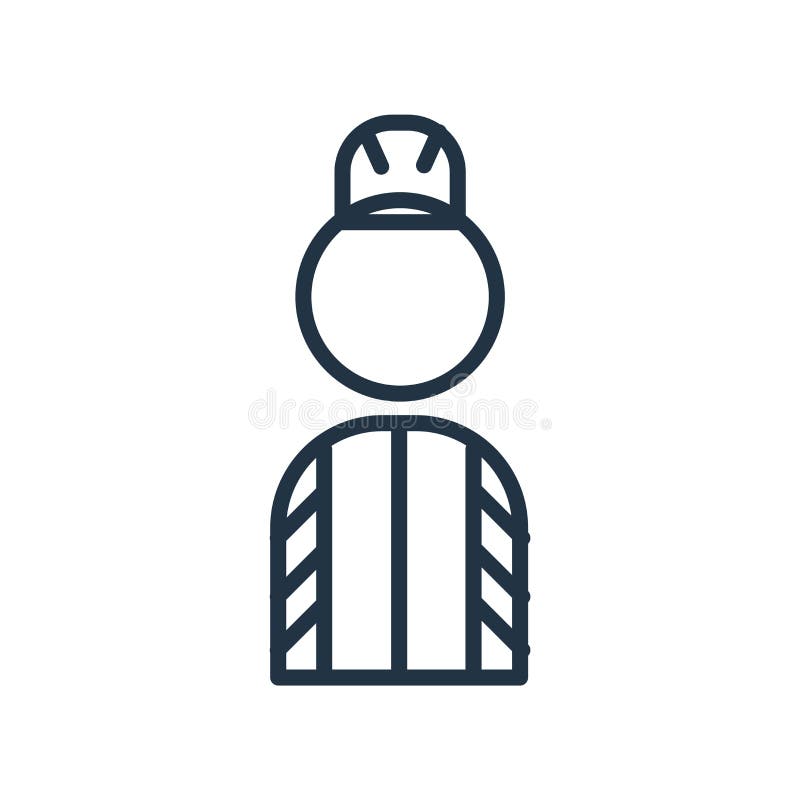 Worker Icon Vector Isolated on White Background, Worker Sign Stock ...