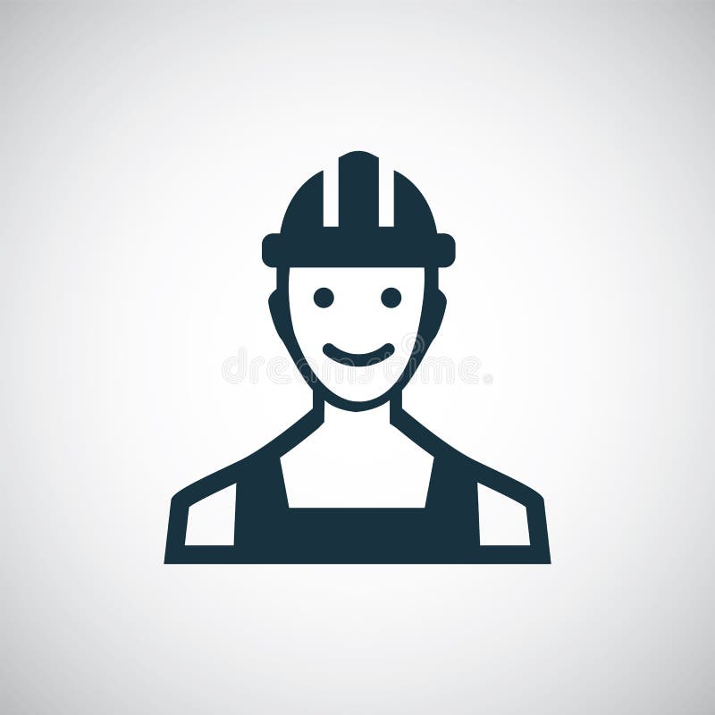 Worker Icon. for Web and UI Stock Vector - Illustration of workman ...