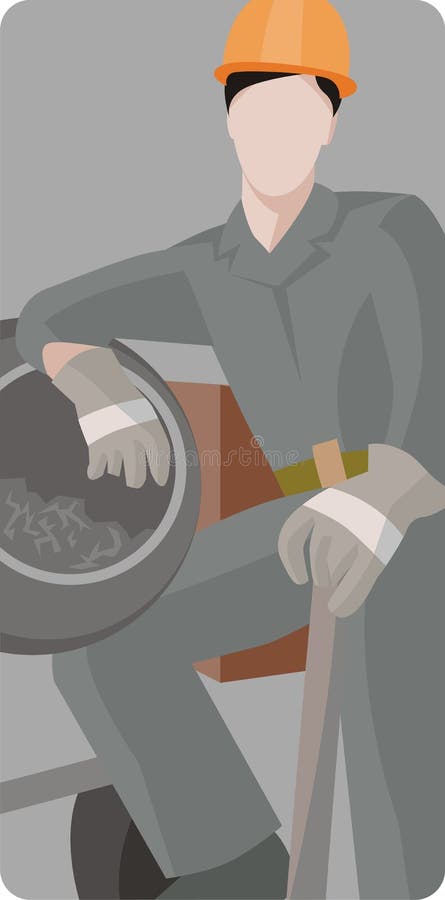 Worker illustration series stock illustration. Illustration of clipart ...