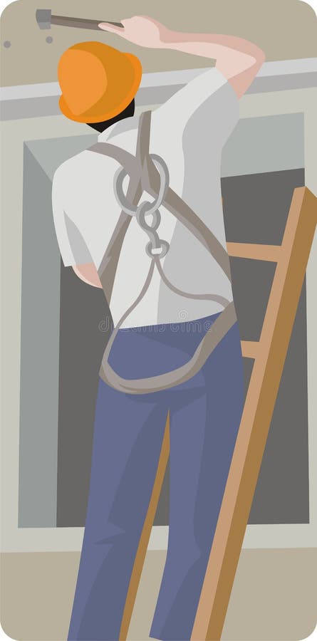 Worker illustration series stock vector. Illustration of grinder - 2146423