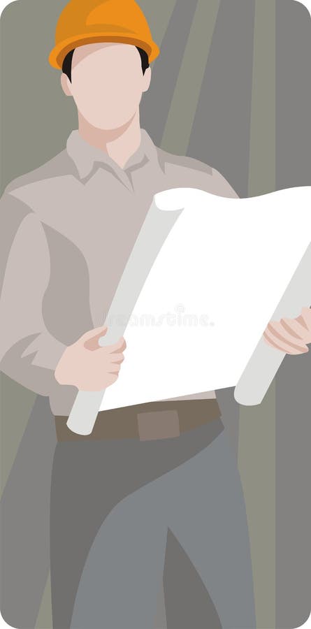 Worker illustration series stock illustration. Illustration of builder ...