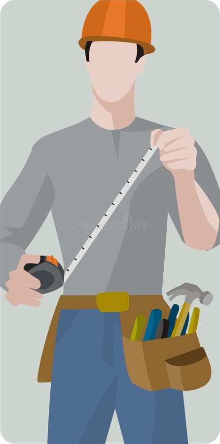 Worker illustration series stock illustration. Illustration of change ...