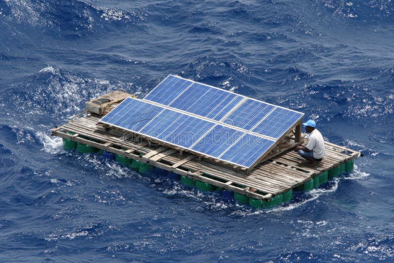 Installing a Solar Cell on a Roof. Stock Image - Image of installation ...