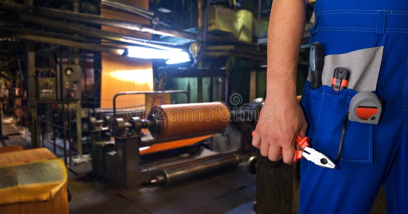 Worker stock photo. Image of instrument, hand, holding - 54997480
