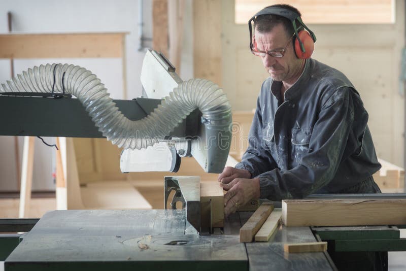 Joinery or Carpentry Workshop Stock Photo - Image of industry, woodwork ...