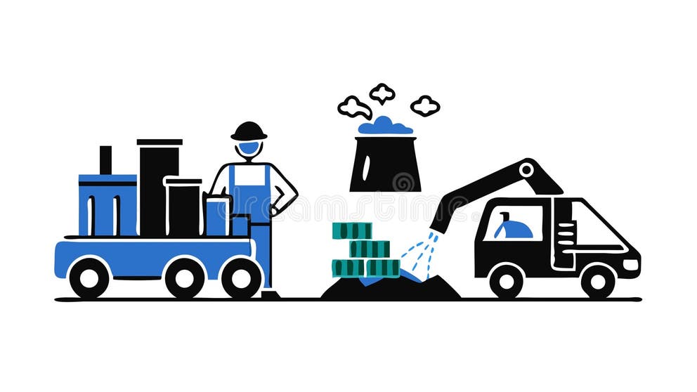 Worker Loading Bricks, Construction Logistics, Manual Labor, Building ...