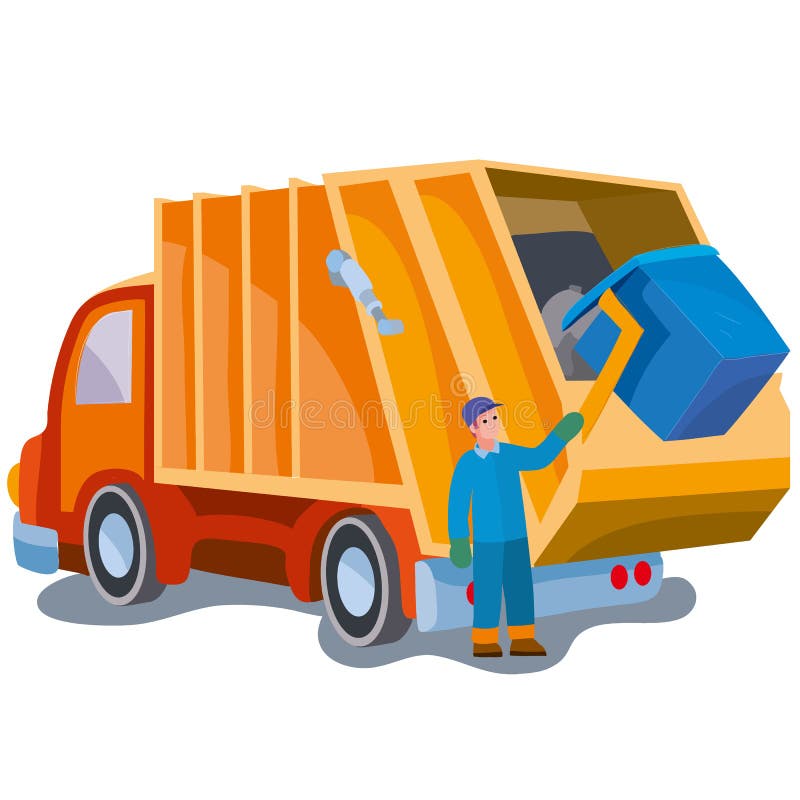 Loading Truck Cartoon Stock Illustrations – 2,743 Loading Truck Cartoon ...