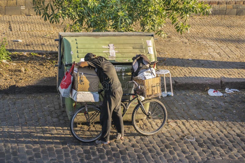 Worker Looking Objects Trash Stock Photos - Free & Royalty-Free Stock ...