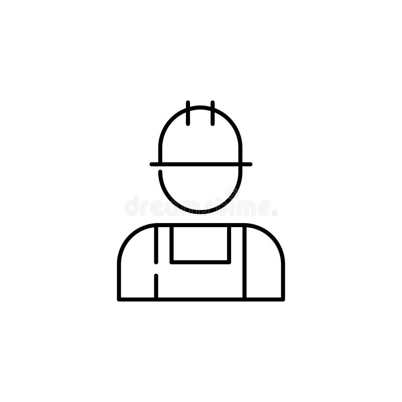 Worker, Master Icon. Element of Construction for Mobile Concept and Web ...