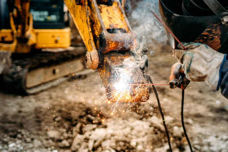 Worker, Mechanical, Excavator, Bulldozer, Construction Site, Building ...