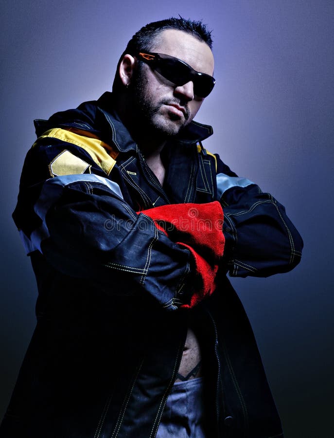 Worker men stock photo. Image of glove, industrial, build - 48851108