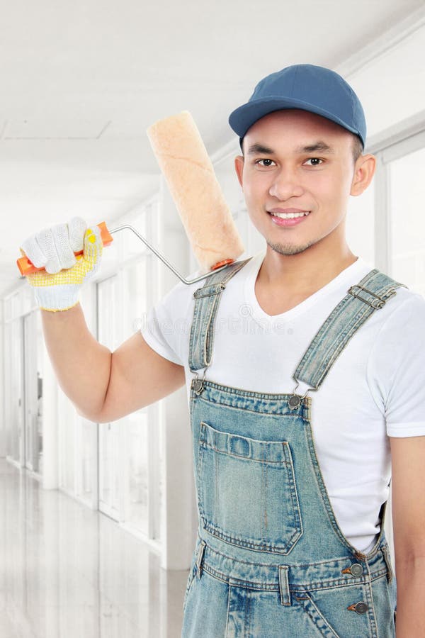 Worker portrait stock photo. Image of male, people, industrial - 29255214