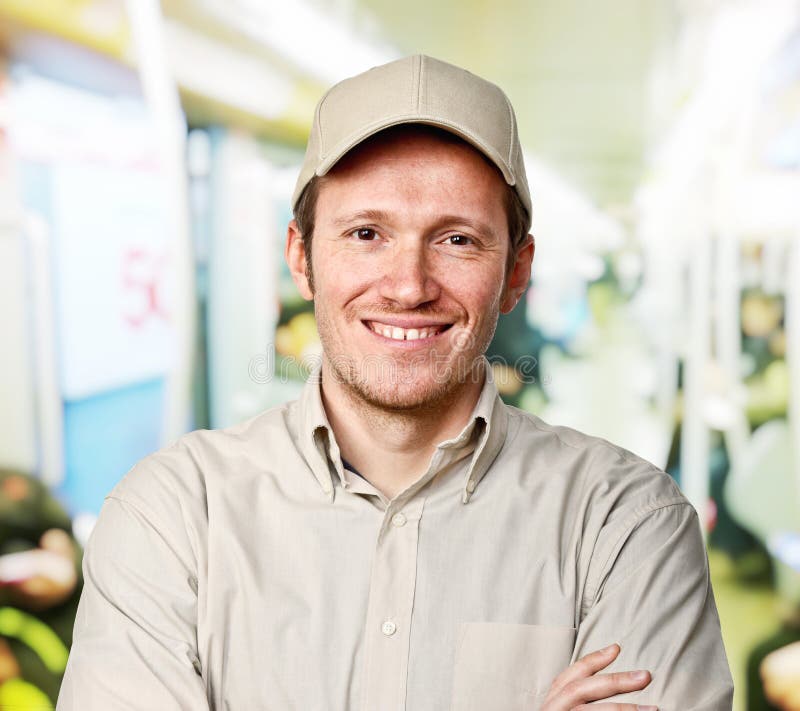 Worker portrait stock photo. Image of white, caucasian - 50650786
