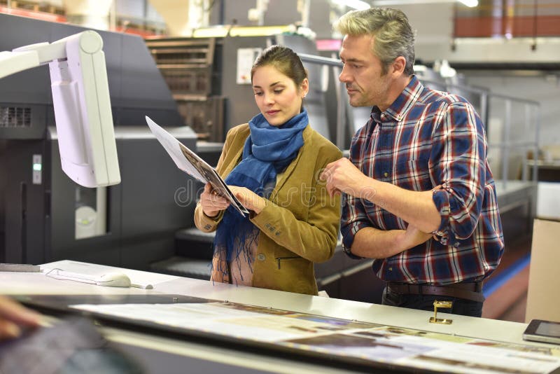 Printing house stock image. Image of book, ofset, print - 1377327