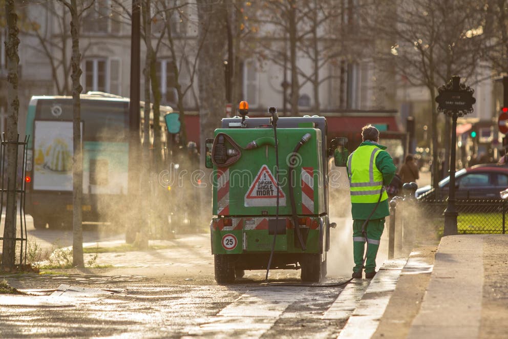 Worker removing garbage editorial stock image. Image of manual - 102429154