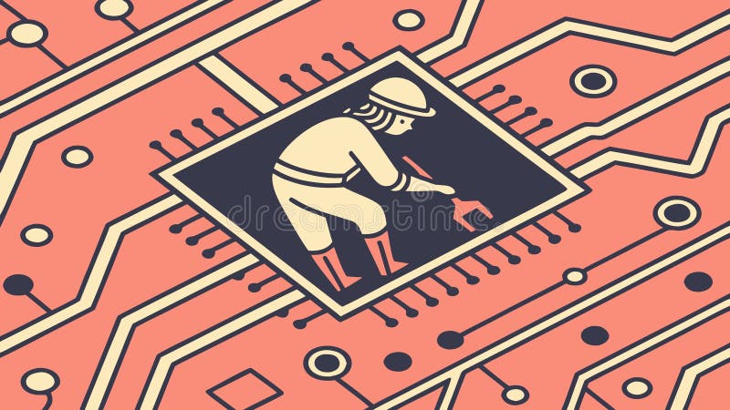 Electronics Electrical Circuit Board Stock Illustrations – 32,552 ...