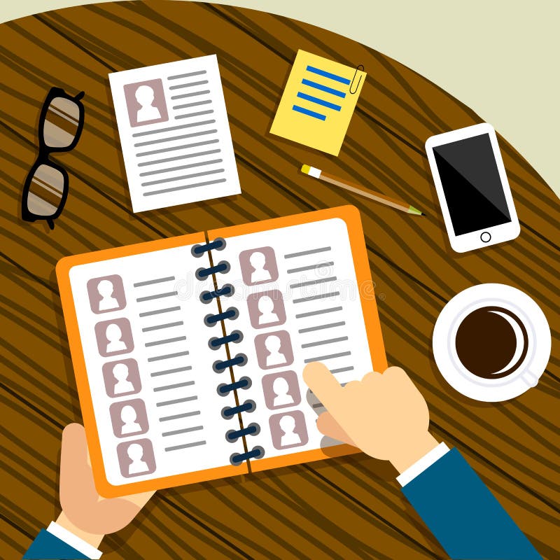 Worker S Choice. Work in Team Stock Vector - Illustration of choice ...