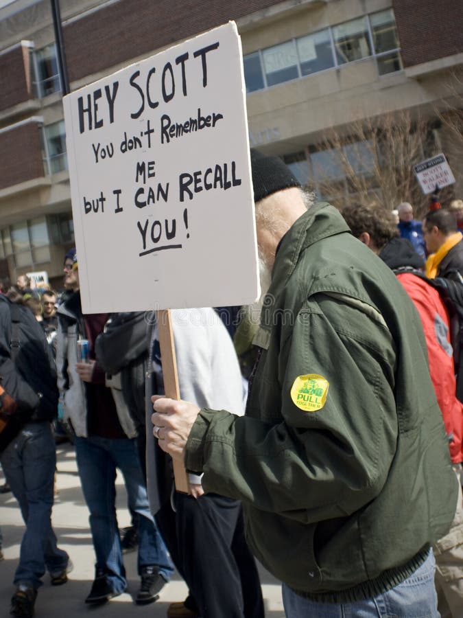 Worker s Rights Rally editorial stock photo. Image of protest - 20688983