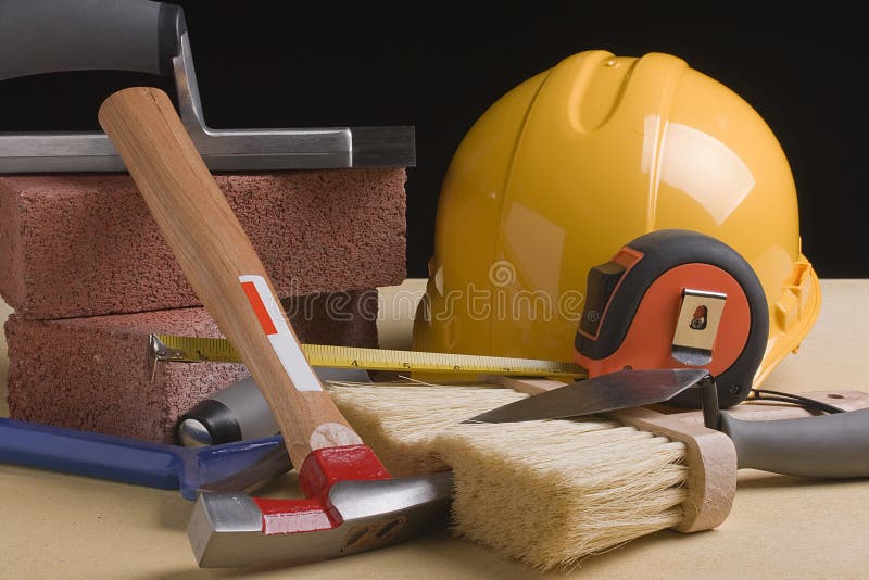 Worker s tools stock image. Image of instrument, accessory - 15858627