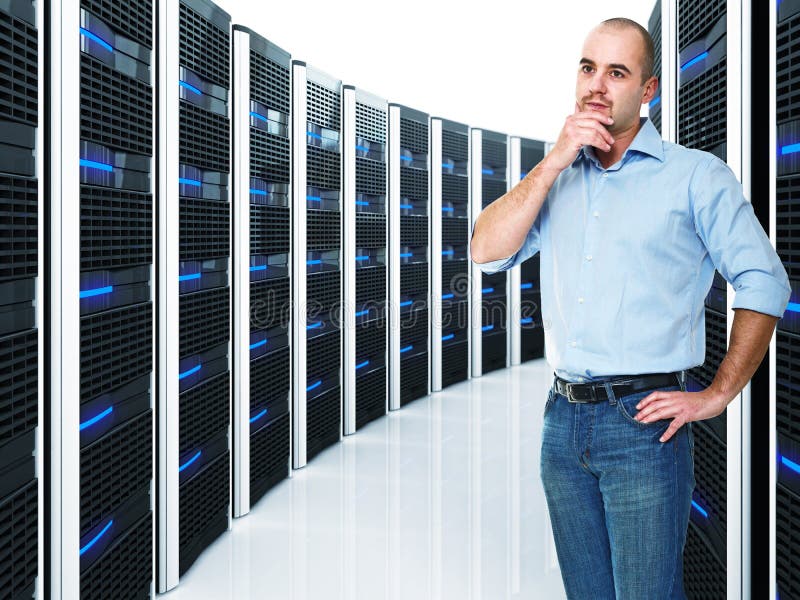 Network server rack stock illustration. Illustration of hosting - 21637475