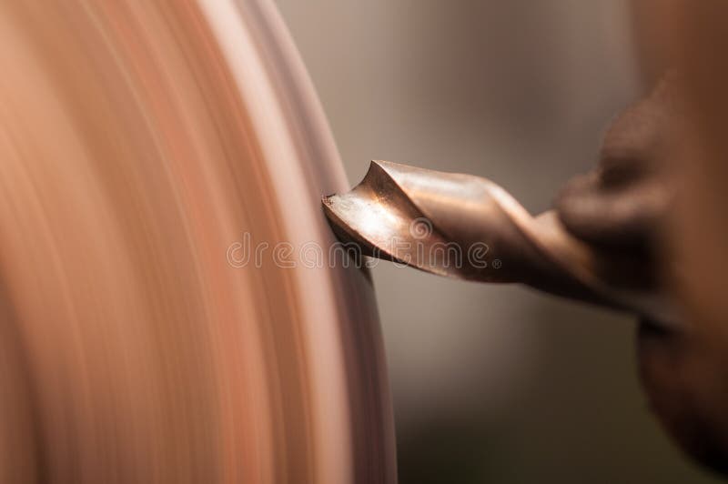 Worker Sharpening Drill with Grindstone Abrasive Disc Cutter Machine ...