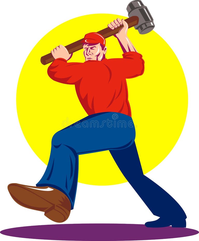 Demolition Worker Stock Illustrations – 2,926 Demolition Worker Stock ...