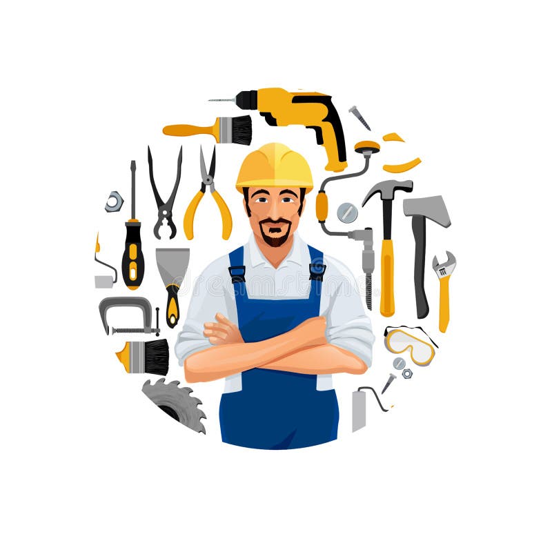 Worker Standing Stock Illustrations – 98,252 Worker Standing Stock ...