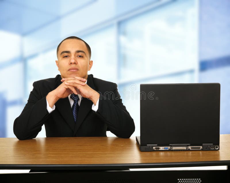 Worker Strike in Office stock photo. Image of person, serious - 4532028