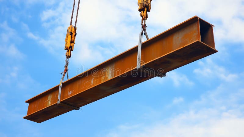 Worker Struck by Falling Crane Load Due To Improper Rigging Stock Image ...
